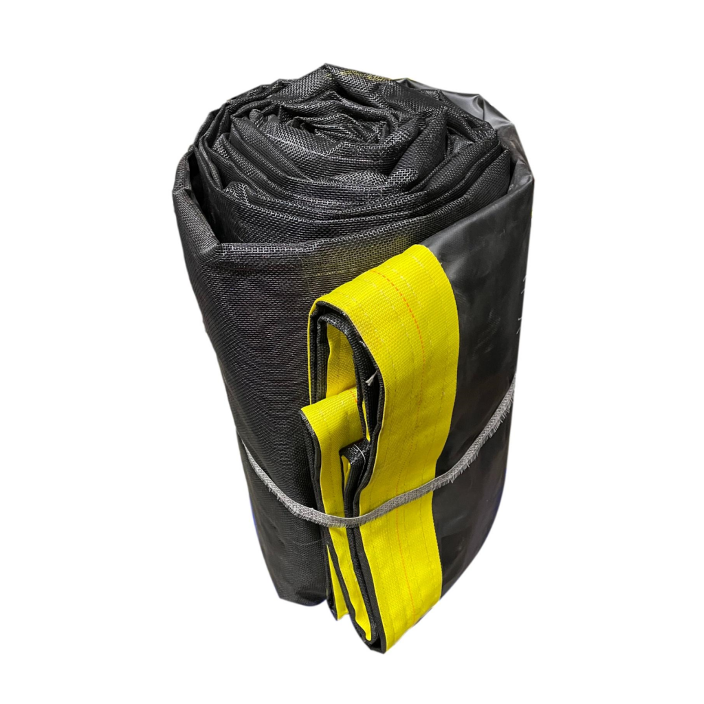 45' x 102" HD Mesh Side Roll Tarp for Open Top Chip Trailers - Carter ...